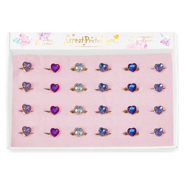 Kindness and Joy Toys | Gem Of My Heart Spinner Ring